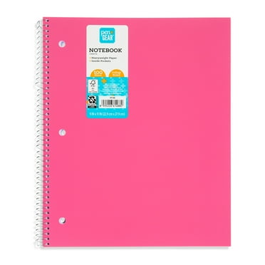 Pen + Gear 1-Subject Notebook, Wide Ruled, 80 Sheets, 10.5" x 8 ...