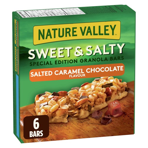 Val Nature Barres Granola, Sucrées et Salées, Saveur Caramel Salé et ...