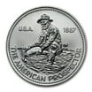 1982 1 oz Silver Round - Prospector (E Logo Reverse) - Walmart.com