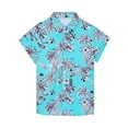 Avolia Boys Print Shirts Casual Short Sleeve Tops Lightweight ...