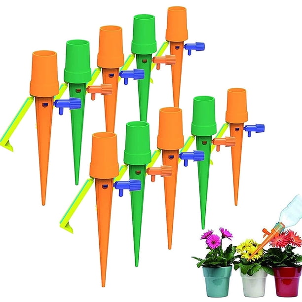 Botella de Goteo, Regadera Automática para Plantas 10 Piezas - Botella ...