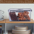 Bread Box Bread Boxes for Kitchen Counter Airtight, Time R rding Bread ...