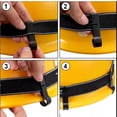 8 Pcs Hard Hat Light Clips, Black Headlamp Accessory Hooks for ...