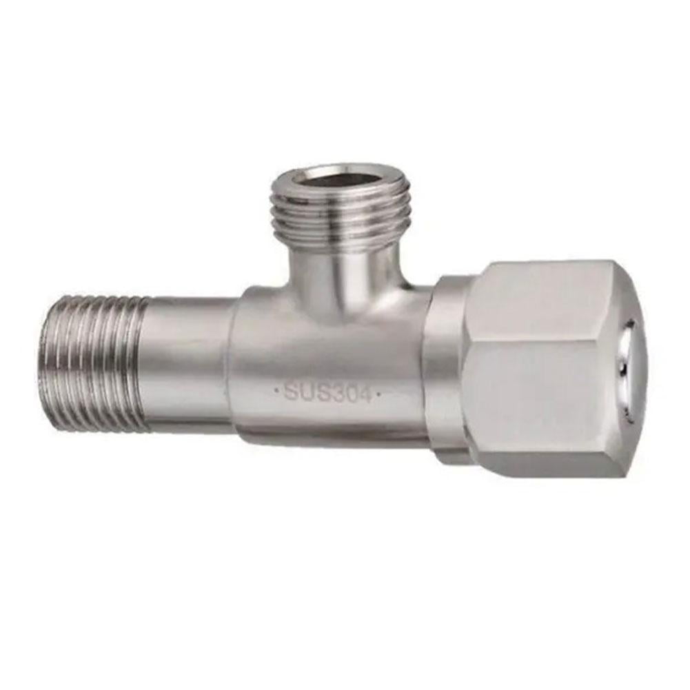 LUVCLS Válvula triangular de acero inoxidable para ducha doméstica ...