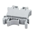 5Pcs UK-10N DIN Rail Mount Guide Terminal Block 800V 76A 10mm2 Cable Gray - Walmart.com