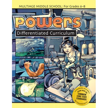 Powers: Middle School Differentiated Curriculum, Grade 6-8 - Walmart.ca