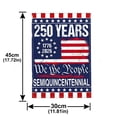 250 Years Flag 1776 2026 We the People United States Anniversary Banner ...