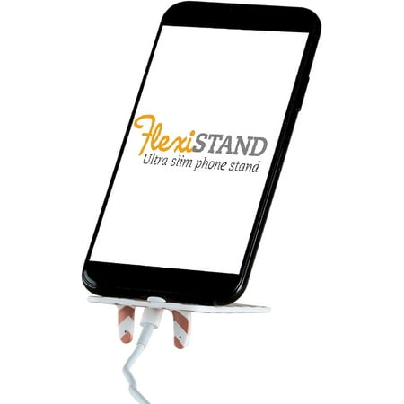 & Writers Flexistand Compact and Adjustable Phone Stand for iPhone and Android, Rose Gold ...