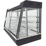 35in Egg Tart Food Display Warmer Pizza Hot Dog Heating Display Cabinet ...