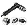 qiya 90 Degree Right Angle Adapter Drill Easy Access with Three Jaw ...