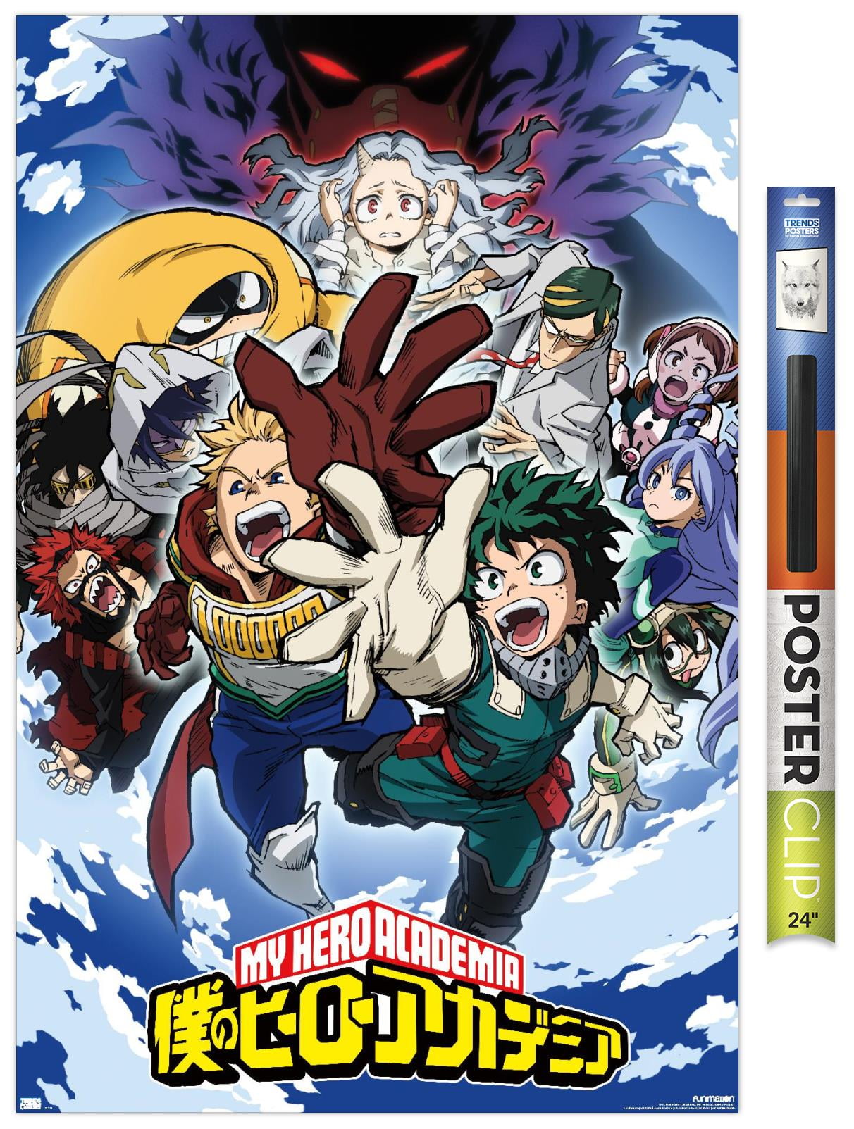 My Hero Academia: Season 4 - Key Art Wall Poster, 22.375" x 34 ...