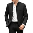 ATOGUTA Suit Jacket for Boys Long Sleeve Open Front Formal Coat Notched ...