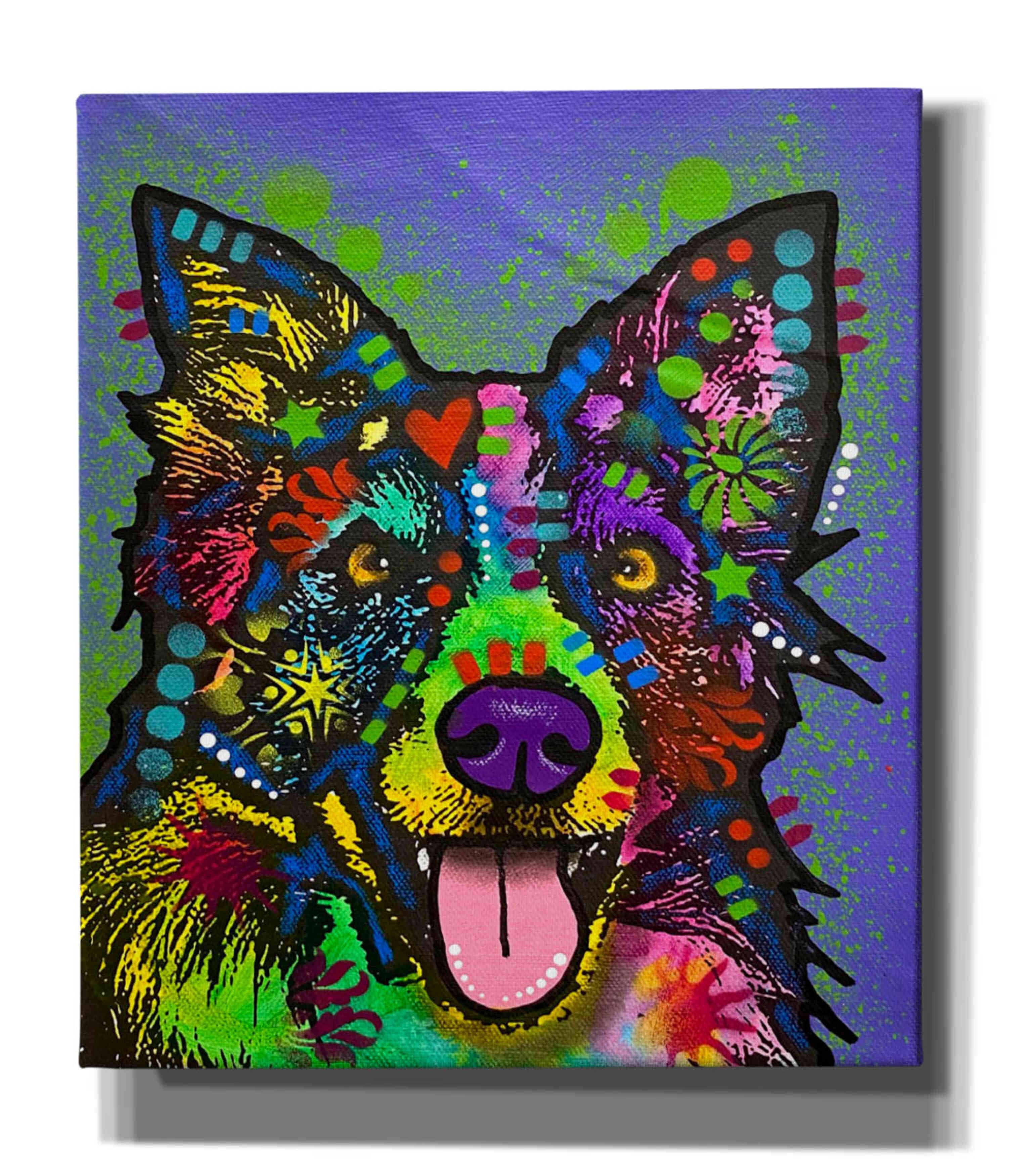 Epic Graffiti 'Gotta Let Your Light Shine Out' by Dean Russo, Canvas ...