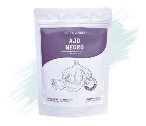 Ajo Negro 60 Cápsula 500mg Raíces Verdes 100% Natural Kosher | Bodega ...
