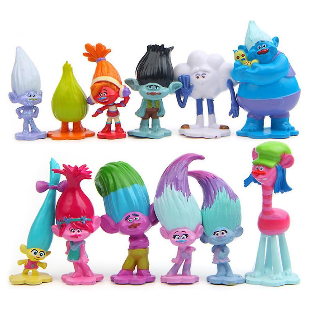 Click here for Bomveson 12 Pcs Troll Cartoon Movie Toys  Mini Tro... prices
