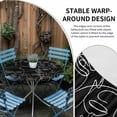 Abstract Style Round Tablecloth for 45-54 Inch Tables,Fitted Table ...