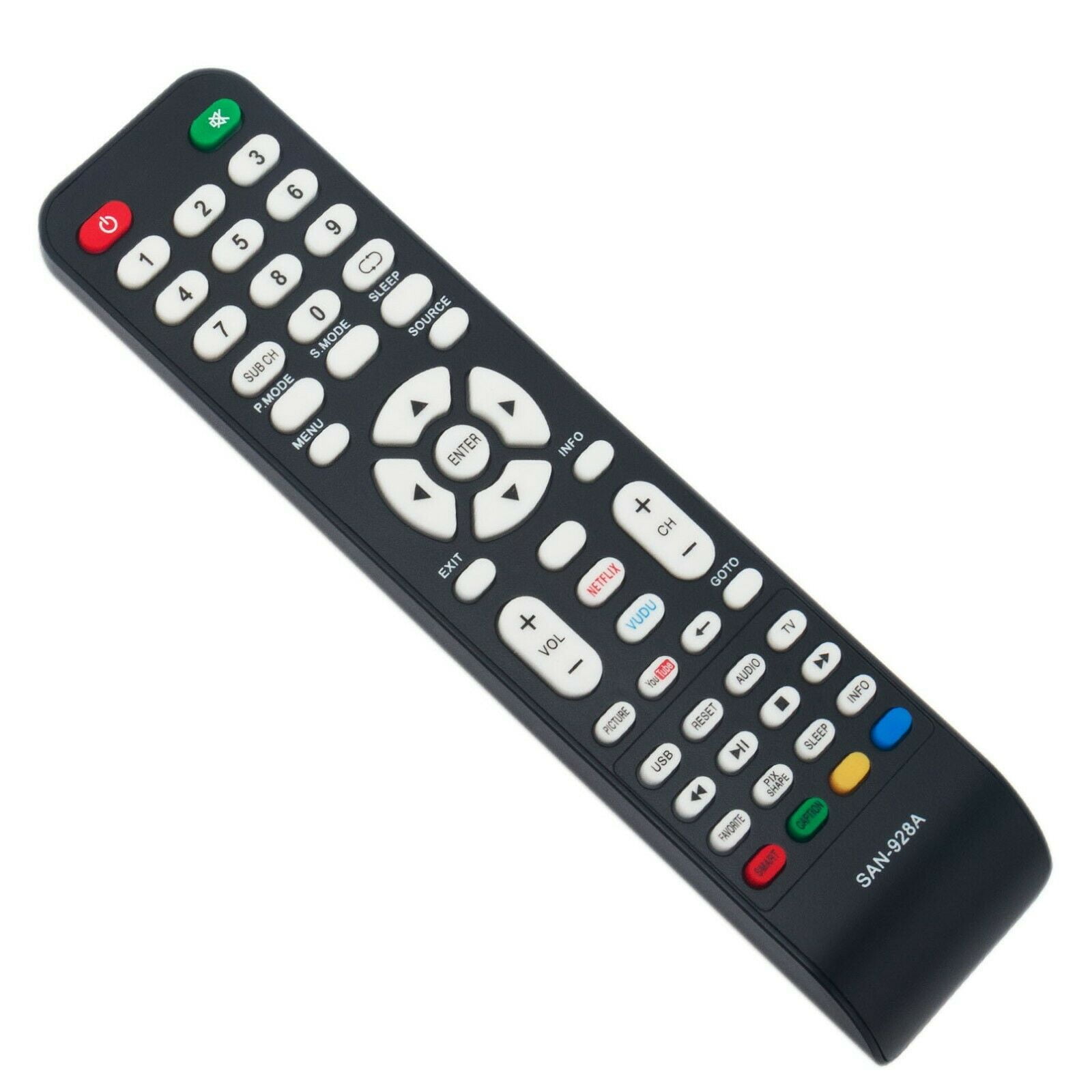 Sanyo TV Universal Replacement Remote Control DP26648A, DP26649 ...