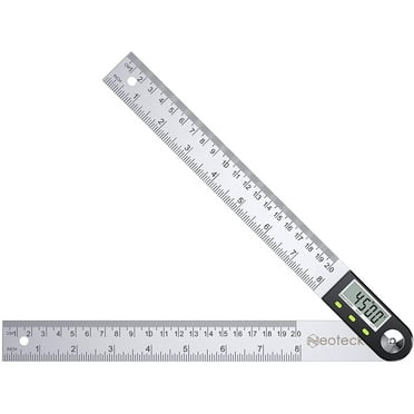 Open Center Protractor, Plastic, 6" Ruler Edge, Clear | Bundle of 5 ...