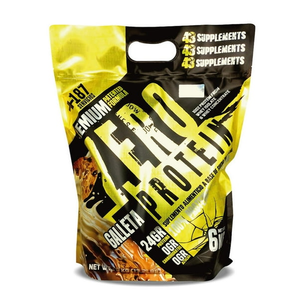 Proteina Hidrolizada Zero Carbohídratos 43 Supplements 6KG multicolor ...