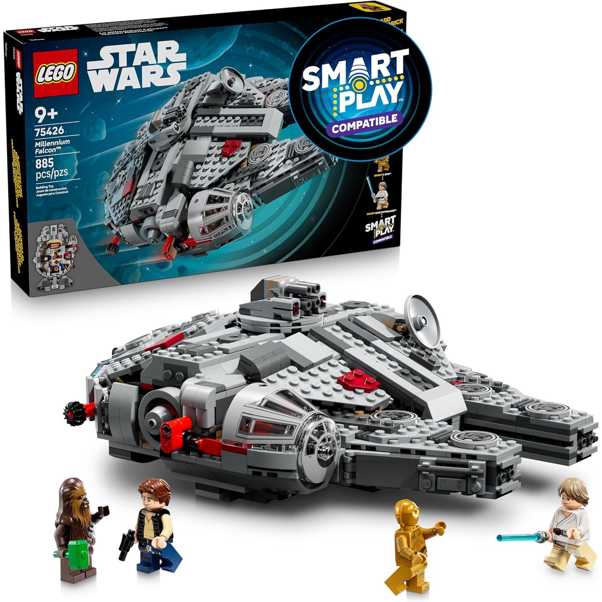 Click here for Lego Star Wars Smart Play: Millennium Falcon Stars... prices