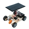 Micro Solar Car Kit, Children DIY Assemble Solar Power Car Toy Kit ...