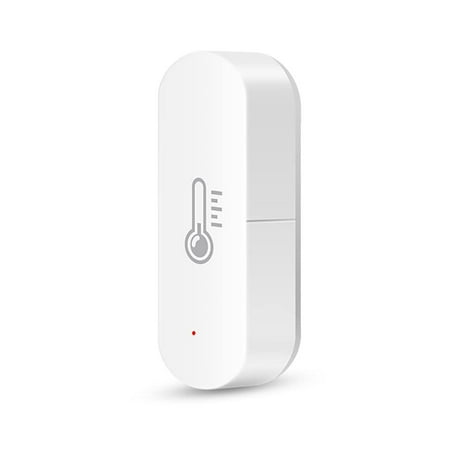 SHARKDOOK Tuya Battery Operated Wireless WiFi Temperature and Humidity ...