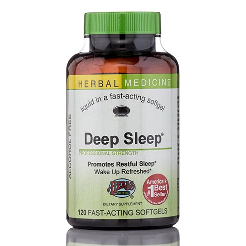 Deep Sleep - 120 Fast-Acting Softgels by Herbs Etc - Walmart.com