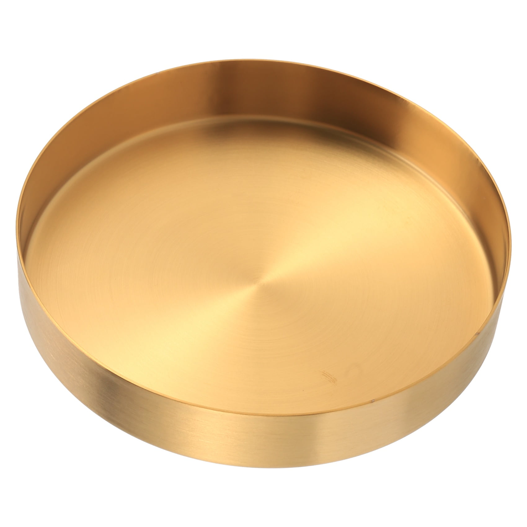 Click here for Unbranded Round Gold Tray metal Decorative Tray Ma... prices