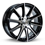 "Velospinner 18"" Single Alloy Wheel Rims, 18x8, Machined Grey, for ...