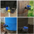 Mamatety 2 Pack PVC Rain Barrel Spigot Kit - 3/4" Garden Hose Thread ...