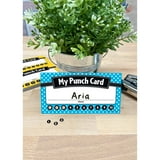 Teacher Created Resources Polka Dots Punch Cards, 60 Per Pack, 6 Packs ...