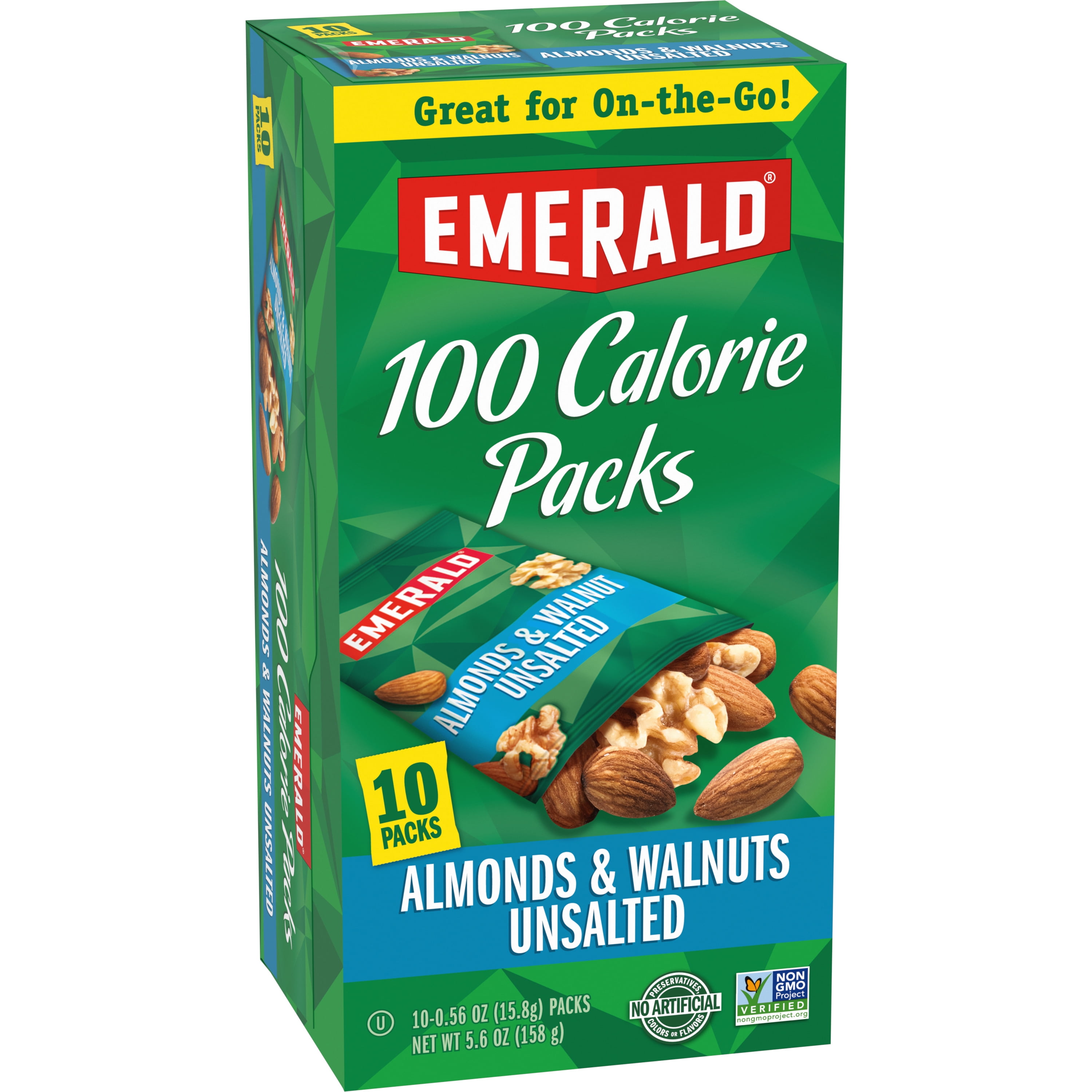 Emerald 100 Calorie Pack Walnuts And Almonds Nutrition Facts | Besto Blog