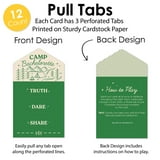 Big Dot of Happiness Camp Bachelorette Truth, Dare, or Share Pull Tabs ...