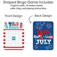 Big Dot of Happiness Firecracker 4th of July - Bar Bingo Cards and ...