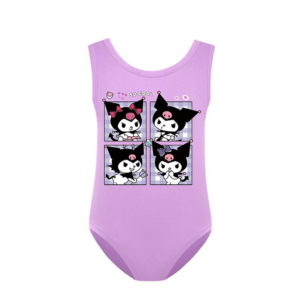 Click here for Bomveson Kids Girls Kuromi Cartoon Swimwear Swimmi... prices