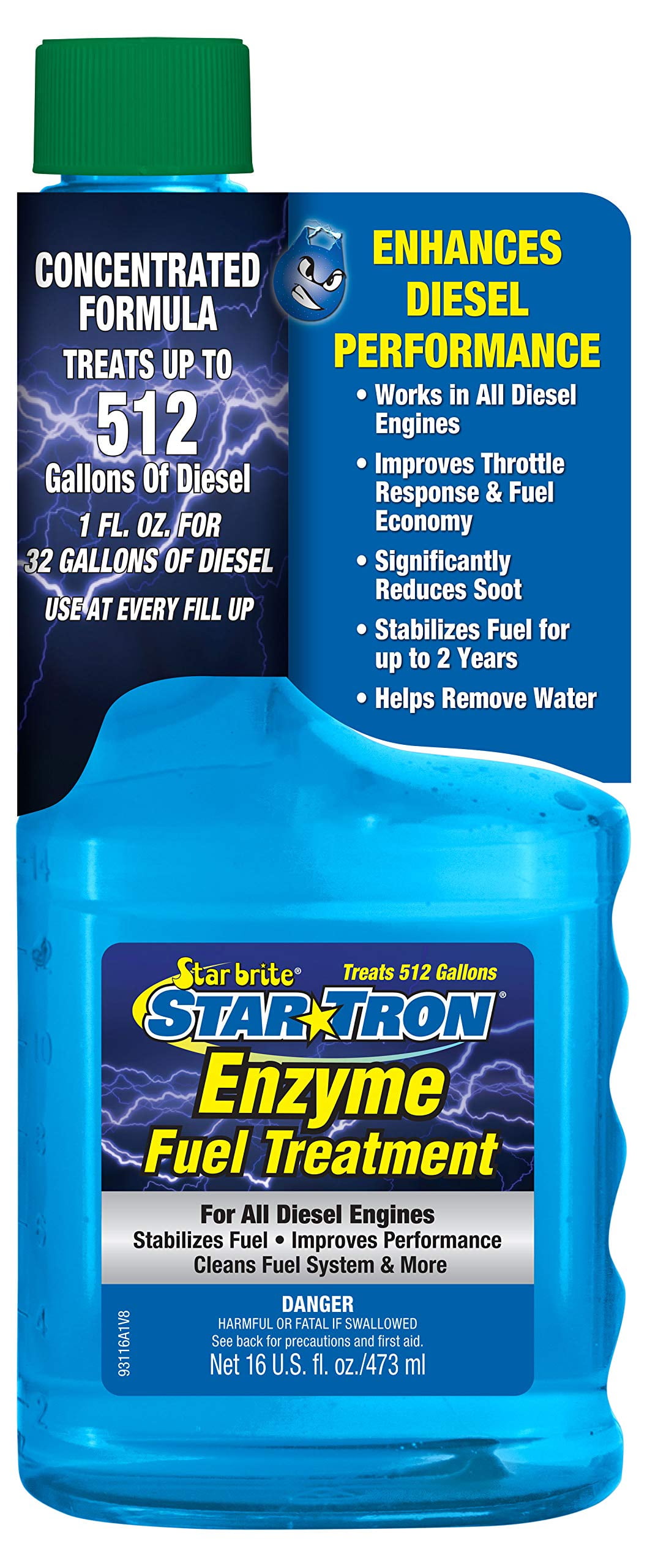 Tratamiento de combustible STAR BRITE Star Tron Enzyme Diesel 473 ml ...