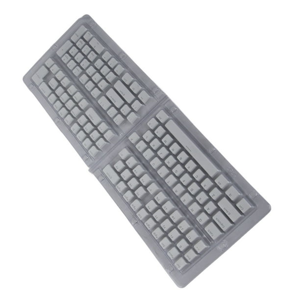 Keyboard Keycaps 132 Keys Pudding Transparent OEM Height PBT Two Color ...
