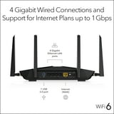 NETGEAR - Nighthawk AX4200 WiFi 6 Router, 4.2Gbps, Wireless Home ...