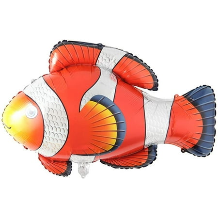 Large Fish Balloons, Foil Shark Lobster Octopus Balloon Sea World Horse ...