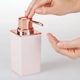 mDesign Plastic Bathroom Vanity Countertop Accessory Organizers - Pink ...
