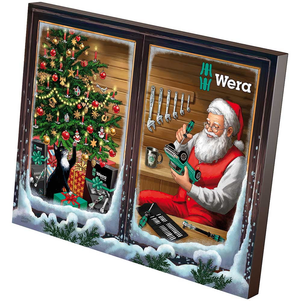 Wera 05136602001 2021 Christmas Advent Calendar - 24 PC - Walmart.com