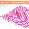 240 Sheets Variety Pack Checkered Dry Waxed Deli Paper Sheets 12x12 ...