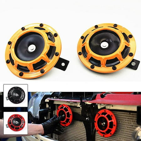 Electric Car Horn 12V Universal Vehicle Horn High Tone and Low Tone ...