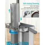 APODESS Sponge Mop and Bucket Set with Wringer - Floor Wet Mop with 3 ...