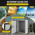 IP66 Waterproof Electrical Box - Heavy-Duty Steel Enclosure with Lock ...