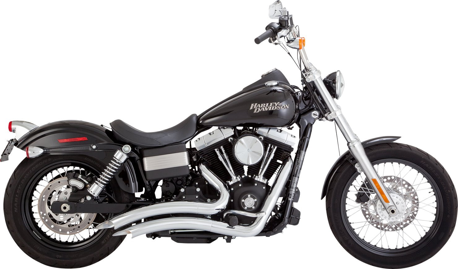 Vance & Hines Big Radius Chrome Exhaust System (23371) - Walmart.com