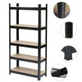 Kepooman Heavy Duty Garage Shelving Rack, 5-Tier Adjustable Steel ...
