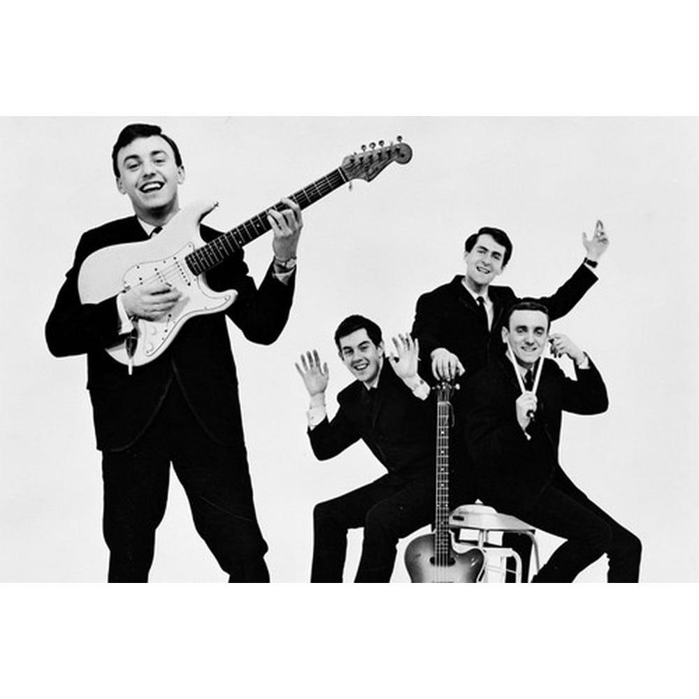 Gerry and the Pacemakers 24x36 Poster classic band pose - Walmart.com ...