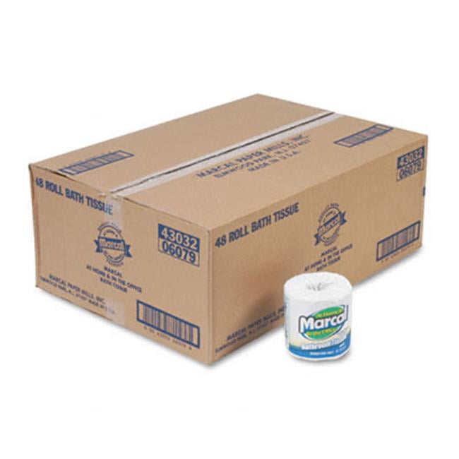 Marcal Bathroom Tissue 300 Sheets per Roll 48 Rolls per Carton ...
