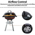 Charcoal Grill 18 inch Barbecue Grill for Outdoor Courtyard Picnic ...